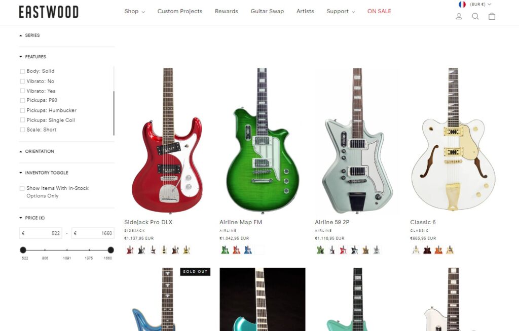 10 Big Shopify Music Stores | Ecommerce Experts | Swanky
