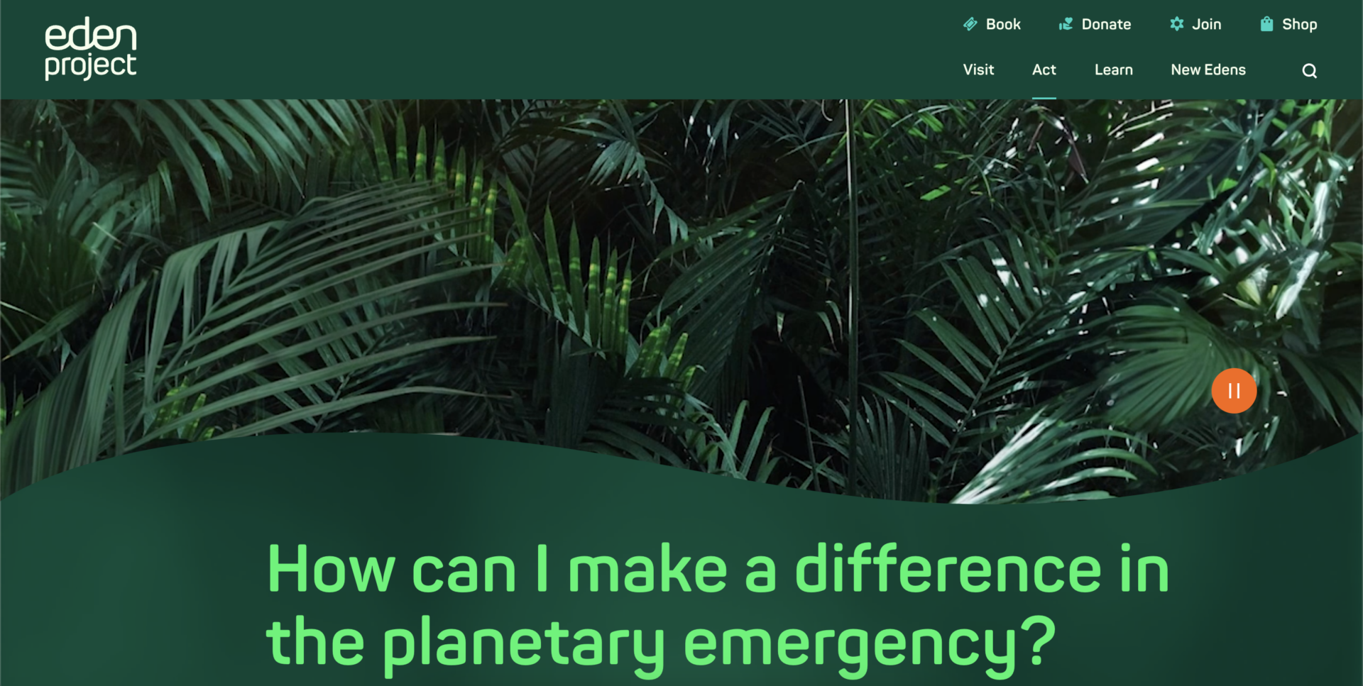 Launching a Scalable Ecommerce Store for the Eden Project | Case Study